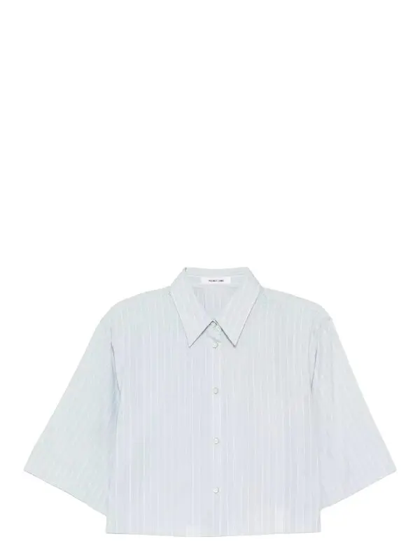 Helmut Lang Striped Long-sleeve Shirt - Blue