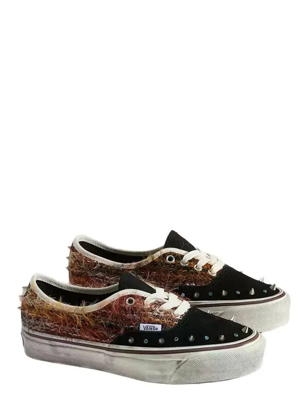 VANS Authentic Studded Fringed Sneakers - Black
