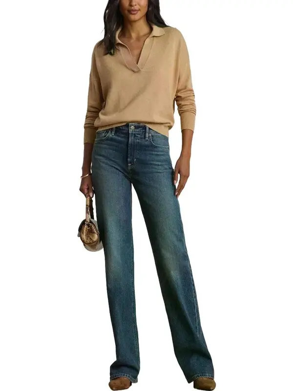 Ralph Lauren Johnny Collar Dropped-shoulder Sweater - Neutrals
