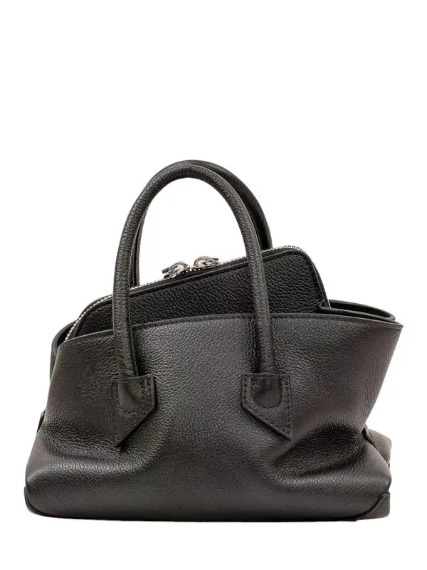 Attico Mini La Passeggiata Tote Bag - Black