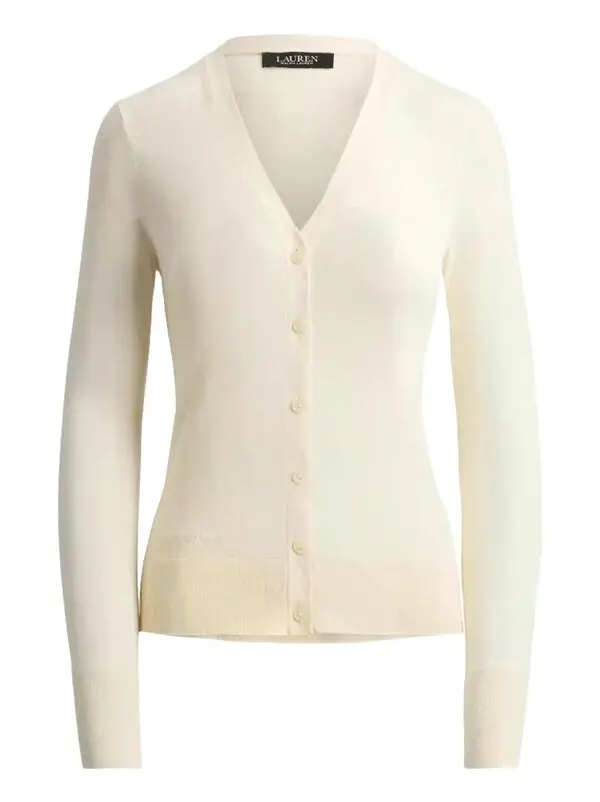 Ralph Lauren V-neck Cardigan - Neutrals