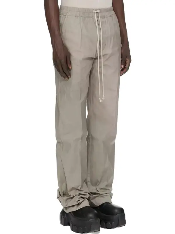 Rick Owens Dietrich Drawstring-waist Trousers - Grey
