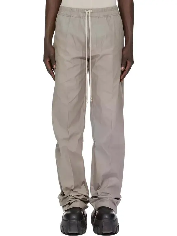 Rick Owens Dietrich Drawstring-waist Trousers - Grey