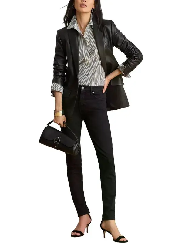 Ralph Lauren High-rise Skinny Jeans - Black