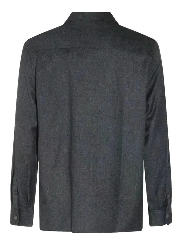 Brunello Cucinelli Button-up Overshirt - Grey