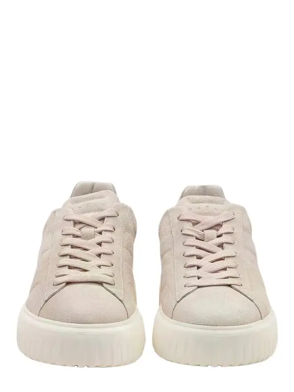 Hogan H-stripes Platform Low-top Sneakers - Neutrals