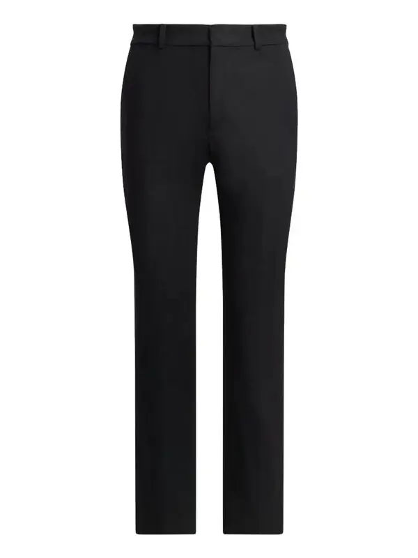 Ralph Lauren High-waisted Slim-fit Trousers - Black