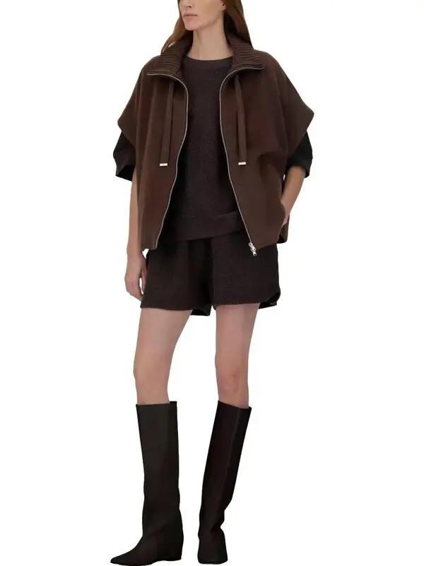 Herno Short-sleeved Jacket - Brown