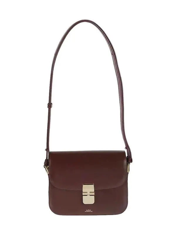 A.p.c. Small Grace Shoulder Bag - Red