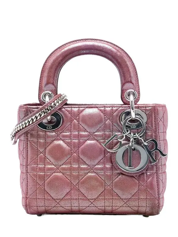 Dior Mini Lady Satchel - Pink