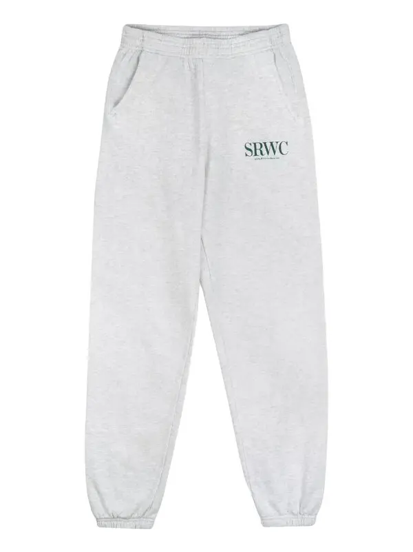 Sporty & Rich Upper East Side Track Pants - Grey