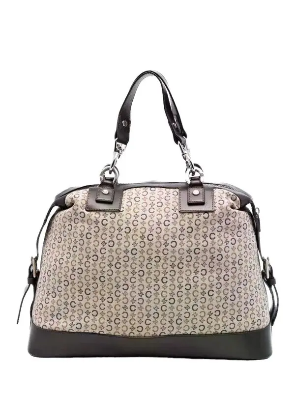 Celine Macadam Canvas Handbag - Neutrals
