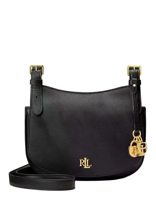 Ralph Lauren Marcy Charm-detail Crossbody Bag - Black