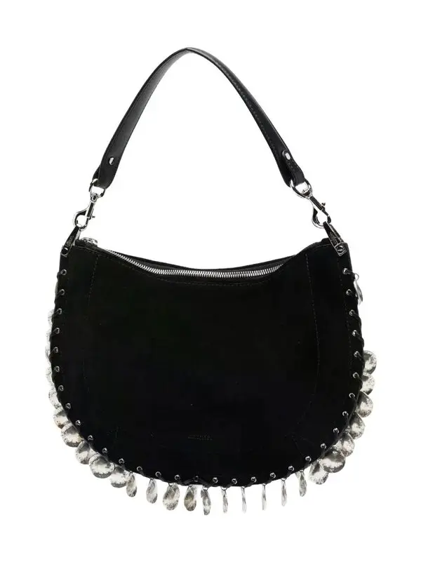 Isabel Marant Étoile Oskan Soft Jingle Shoulder Bag - Black
