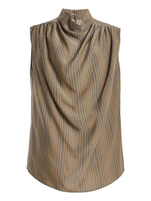 KALLMEYER Penny Draped Top - Multi