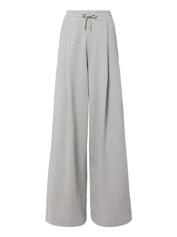 Dries Van Noten Cotton Jersey Sweatpants - Grey
