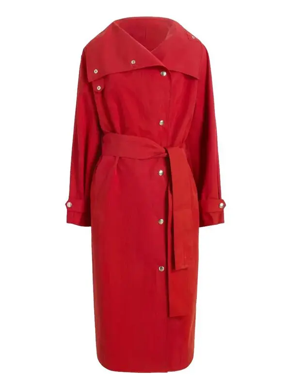Proenza Schouler White Label Corey Trench Coat - Red