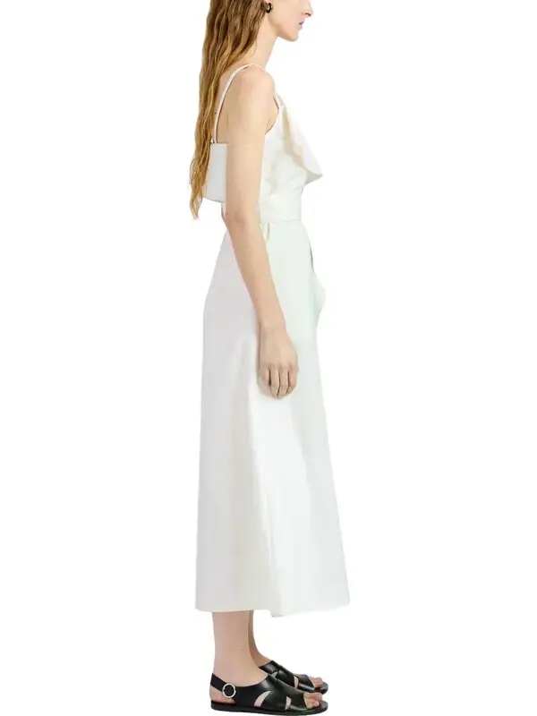 Proenza Schouler White Label Reign Dress In Washed Cotton - Neutrals