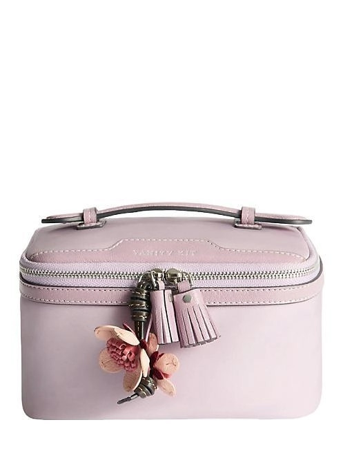 ANYA HINDMARCH Blossom Small Woven Vanity Kit - Sakura