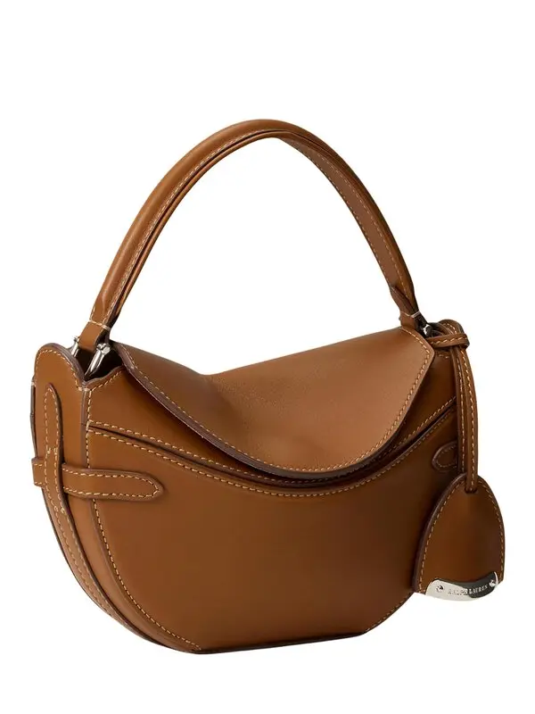 Ralph Lauren Mini Leather Cross-body Bag - Brown