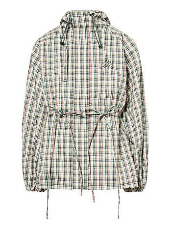 DAMSON MADDER Checked Woven Raincoat - Multi