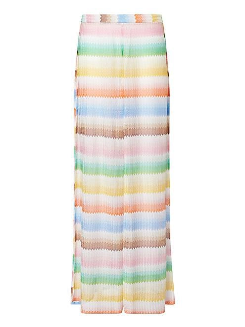 Missoni Side-split Chevron Knitted Trousers - Multi