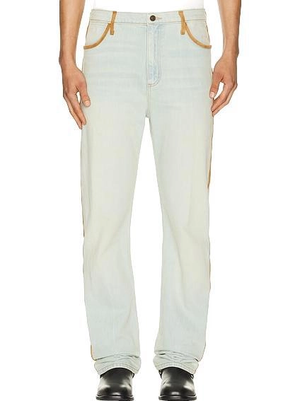 AUSTIN POST Leather Edge Highland Slim Cut Jean - Lived