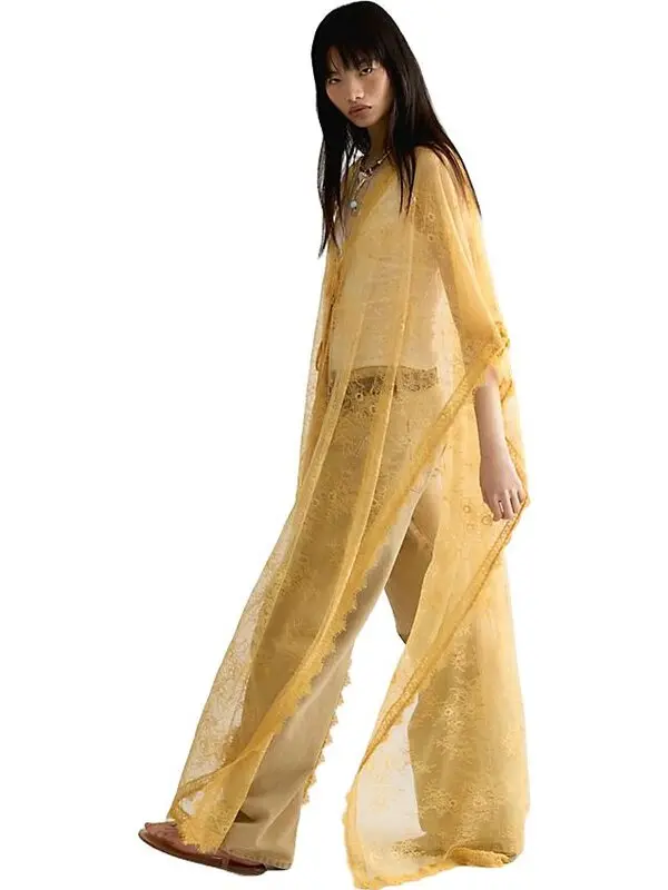 Free People Nigel Preston Lace Kaftan - Cocoon