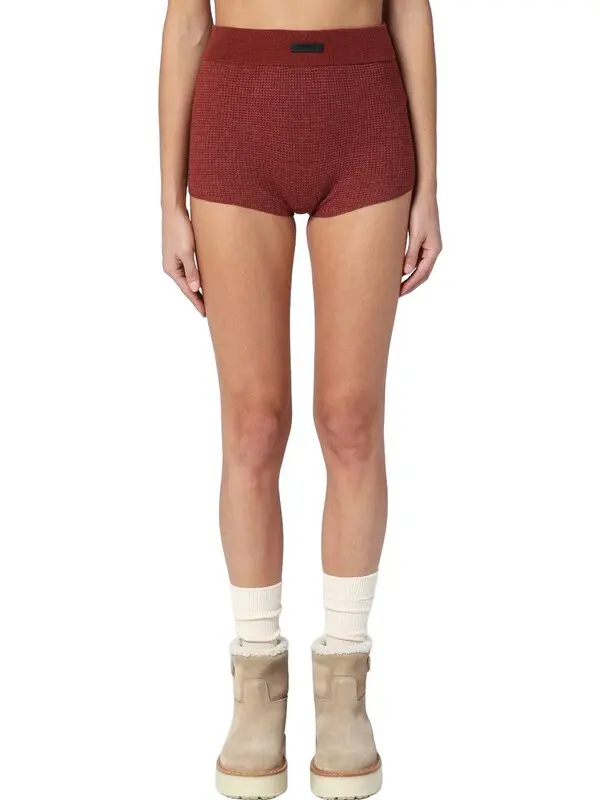 Fear Of God Honeycomb Knit Shorts - Grey