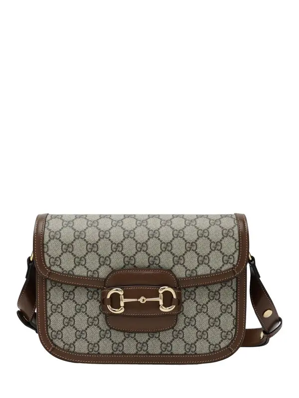 Gucci Medium Horsebit 1955 Shoulder Bag - Beige
