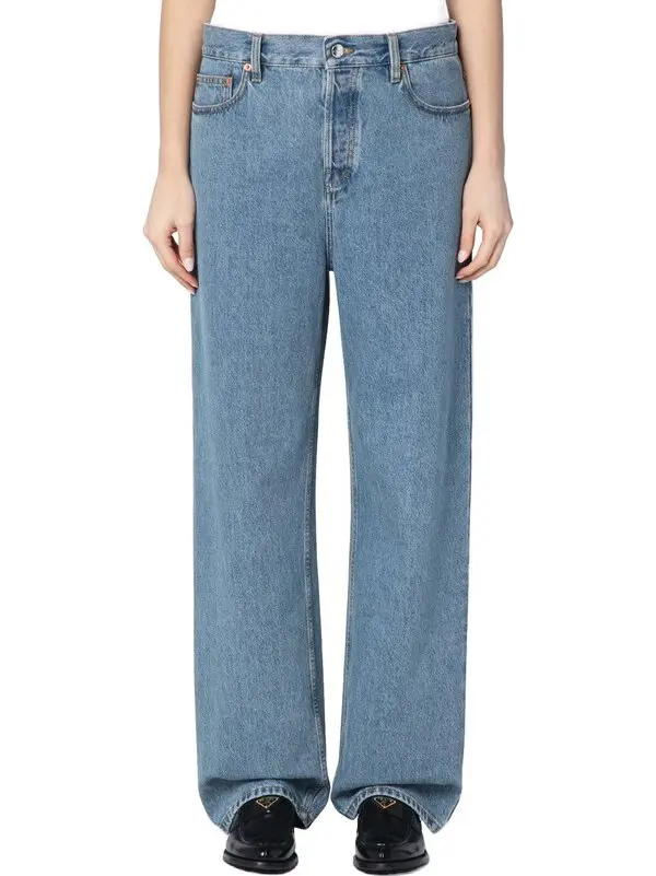 Gucci Light Wide-leg Jeans - Blue
