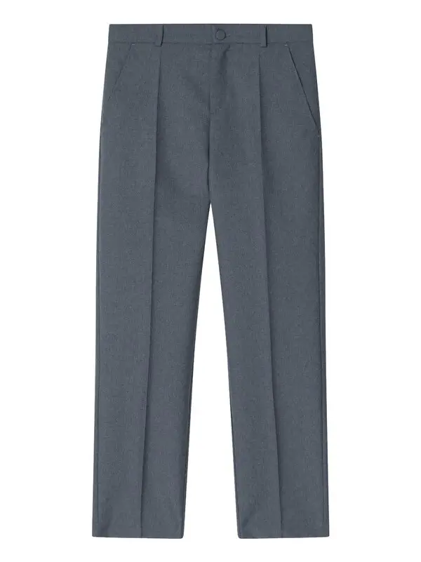 Gucci Light Wool Tailored Trousers - Grey