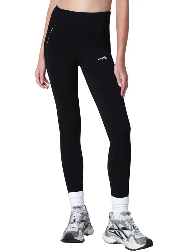 Balenciaga Techwear Viscose Leggings - Black