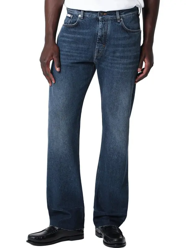 Givenchy Washed Denim Jeans - Blue