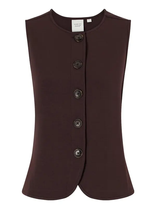 Varley Josie Jersey Vest - Brown