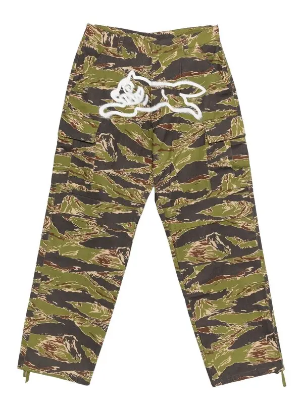 ICECREAM Cotton Cargo Trousers - Multi