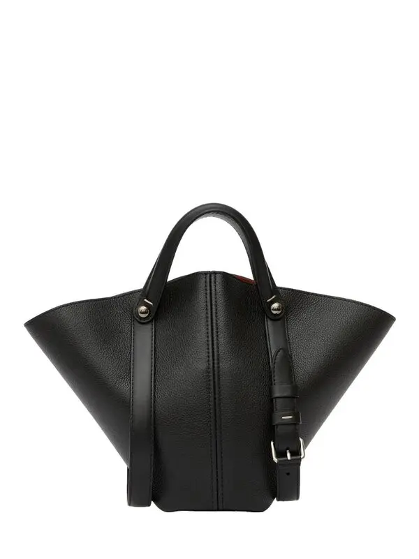 MAISON MARGIELA Dress-age Small Leather Handbag - Black