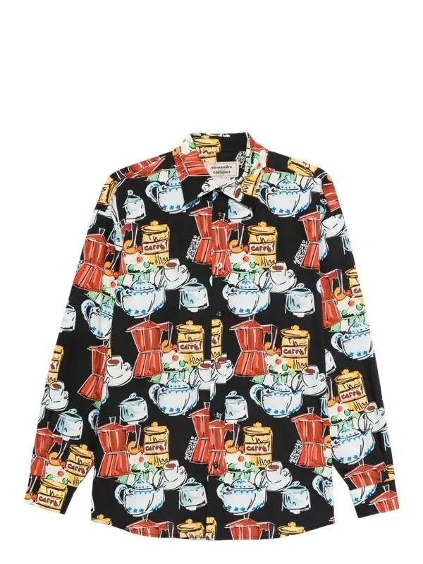 ALESSANDRO ENRIQUEZ Printed Cotton Shirt - Multi