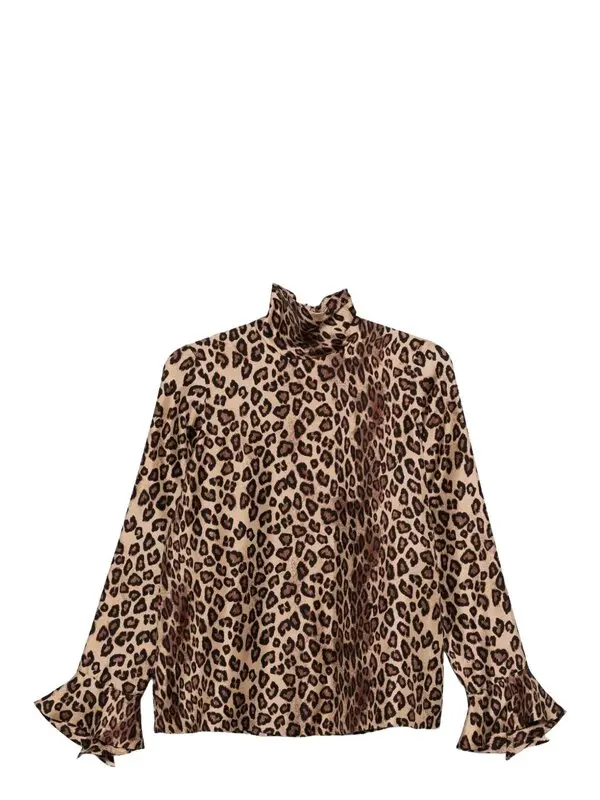 Alberto Biani Printed Silk Blouse - Multi