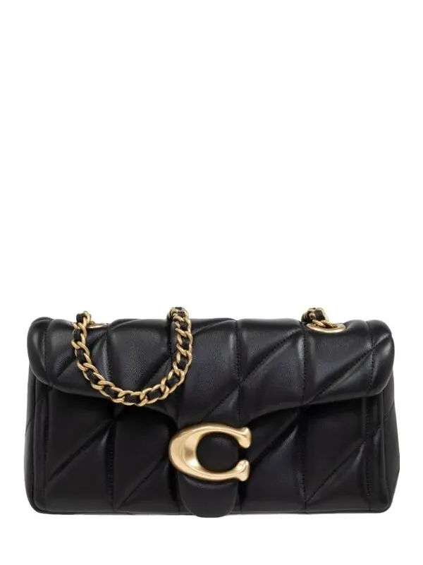 COACH Tabby 20 Leather Crossbody Bag - Black