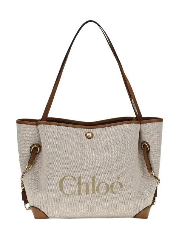 Chloé Clover Shopping Bag - Brown