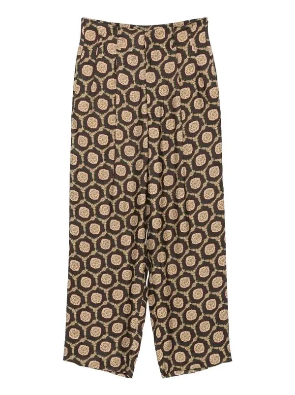 Emporio Armani Printed Trousers - Multi