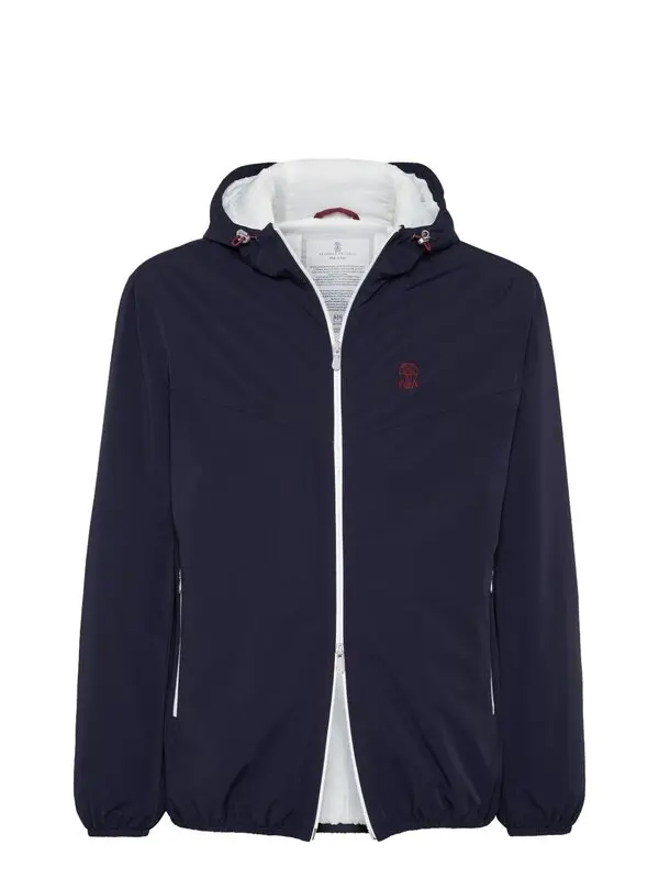 Brunello Cucinelli Water-resistant Blouson Jacket - Blue