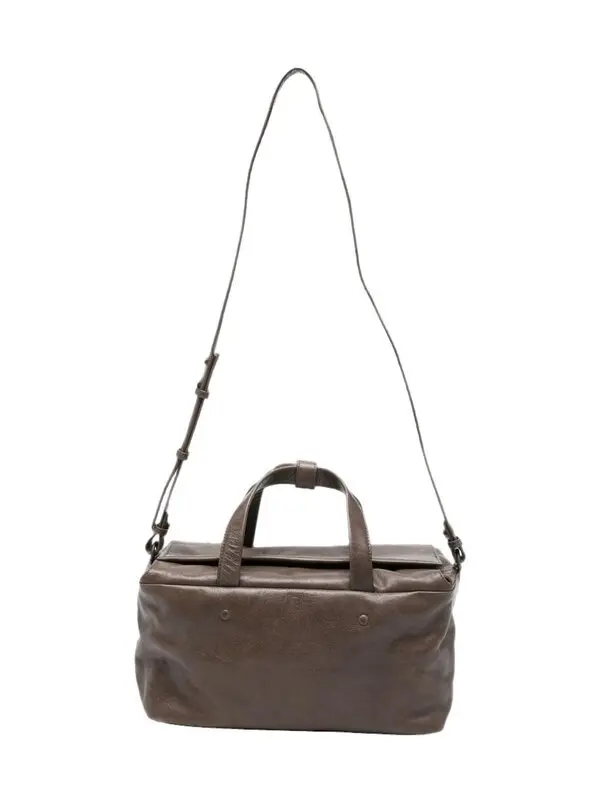 LIHANN GEORGE Lili Leather Tote Bag - Red