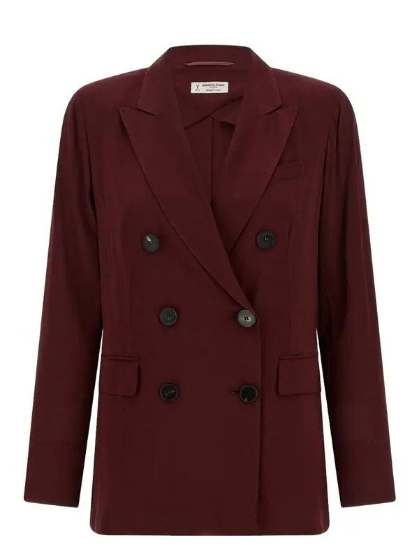 Alberto Biani Double-breasted Jacket - Red