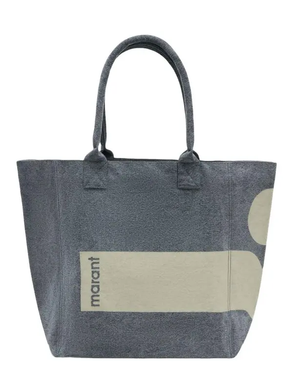 Isabel Marant Étoile Yenky Cotton Tote Bag - Black