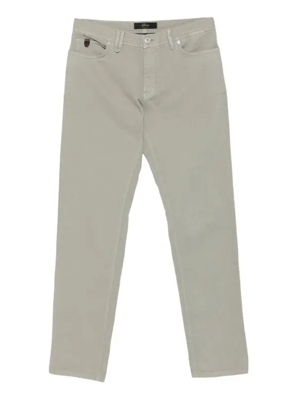 Brioni Meribel Denim Cotton Jeans - Grey