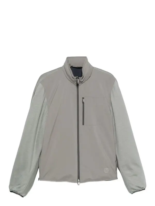 Brioni Nylon Golf Blosuon Jacket - Grey