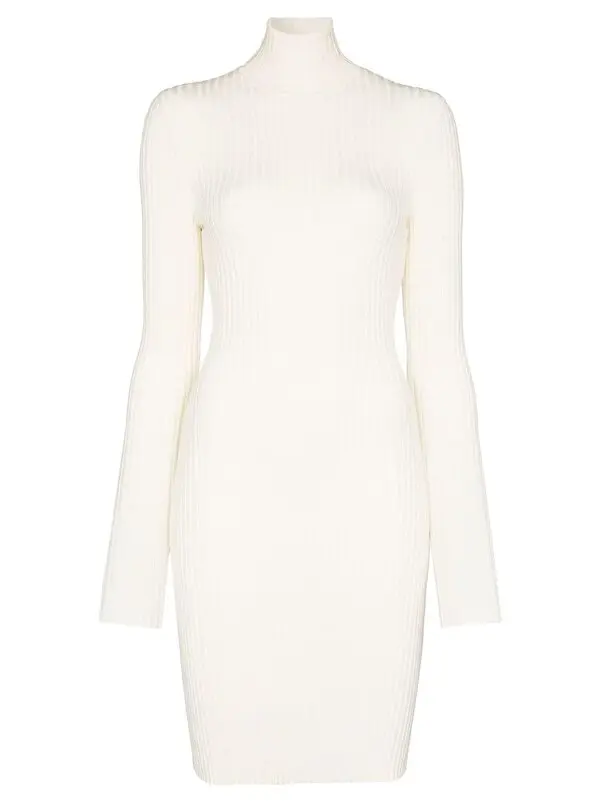 Wolford Wool Blend Short Dress - Beige