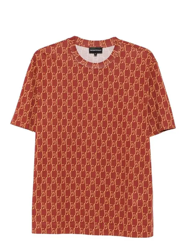Emporio Armani Printed T-shirt - Red